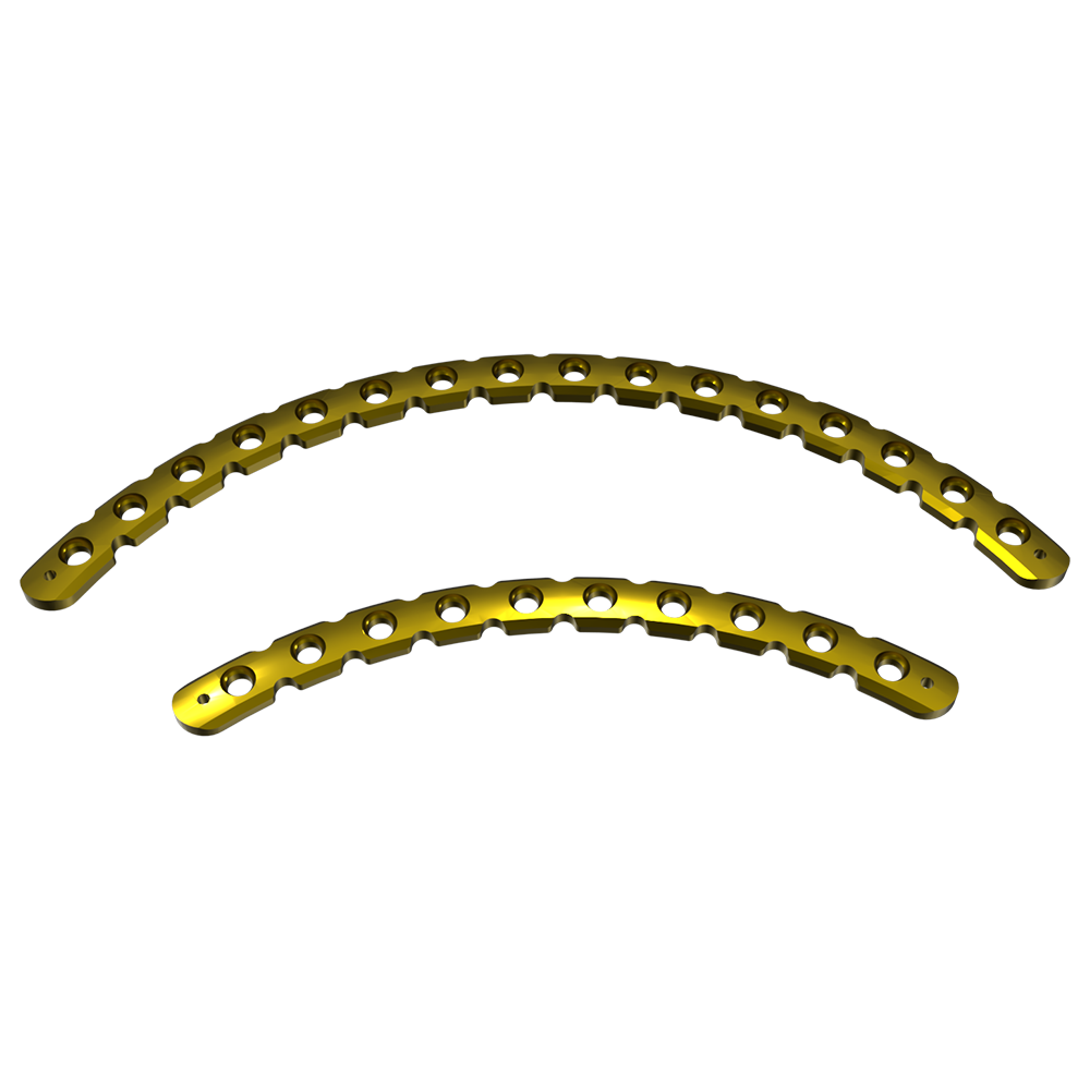 Curved Reconstruction Locking Plate - Deva Tibbi